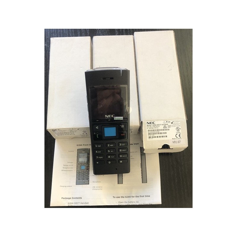 Teléfono inalámbrico NEC Mod. IP DECT G266 (Nuevo)